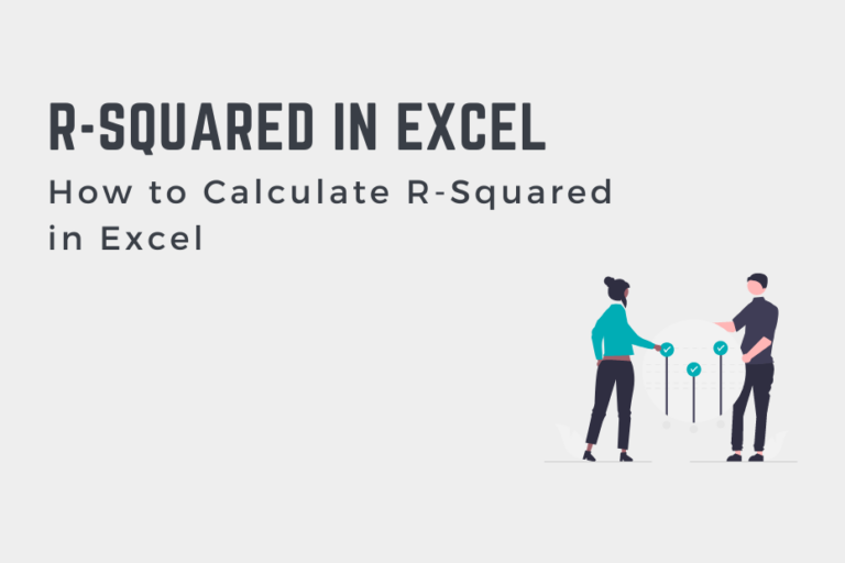 How To Calculate R Squared In Excel That Excel Site