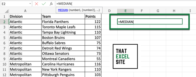 How to Calculate a Median IF Function in Excel (Conditional Median ...